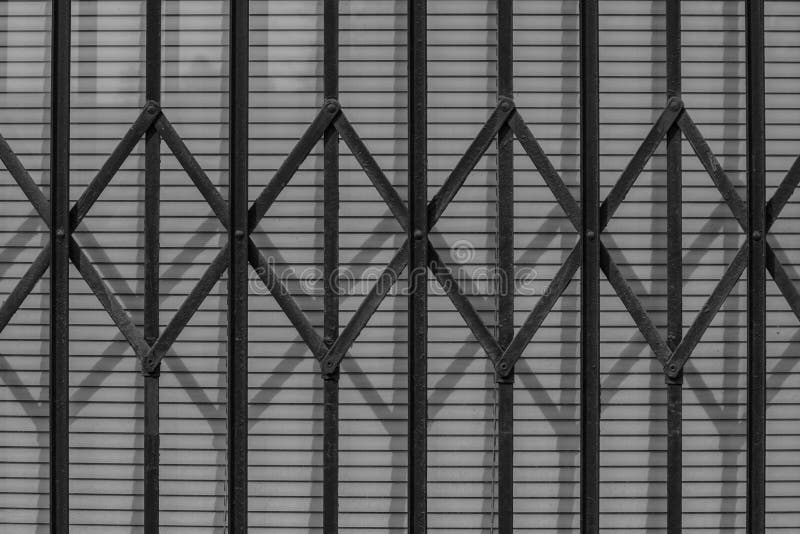 Gate Patterns stock image. Image of architecture, monochrome - 228982955