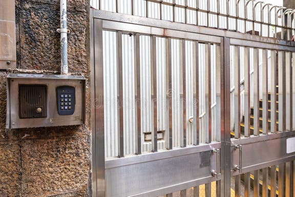 Gate Pin Code stock image. Image of hong, ring, button - 163867895