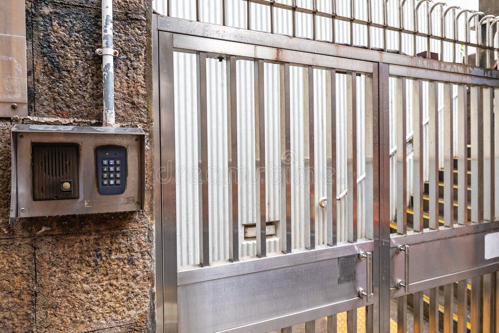 Gate Pin Code stock image. Image of hong, ring, button - 163867895