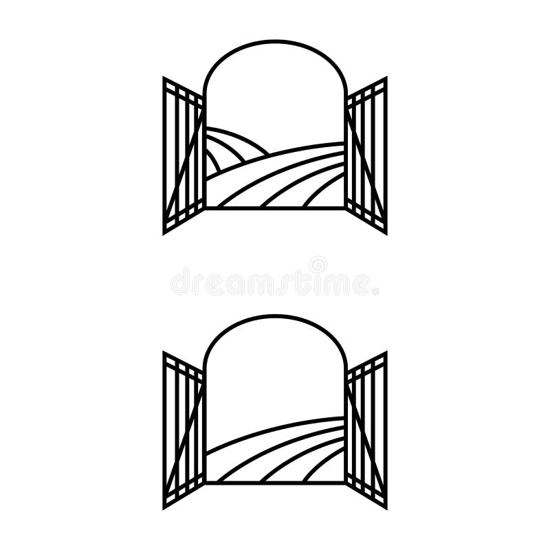 Farm Gate Stock Illustrations – 3,143 Farm Gate Stock Illustrations ...