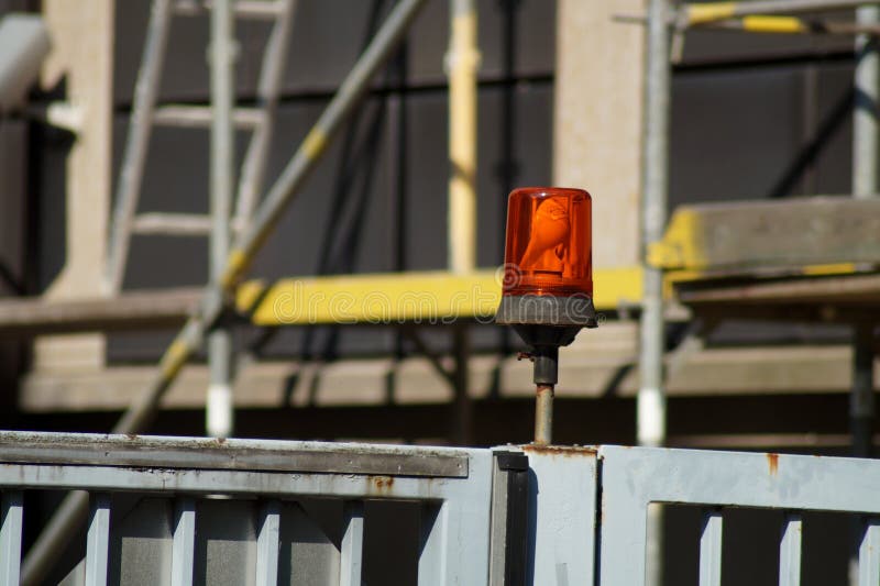 Gate Signal Light stock photo. Image of exit, garage - 55099948