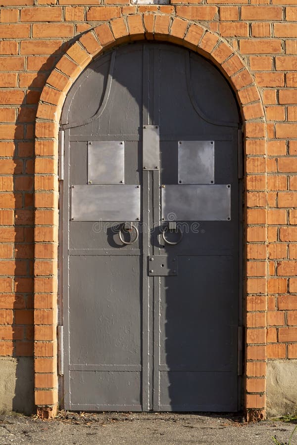 Gate street door stock photo. Image of detail, color - 203046270