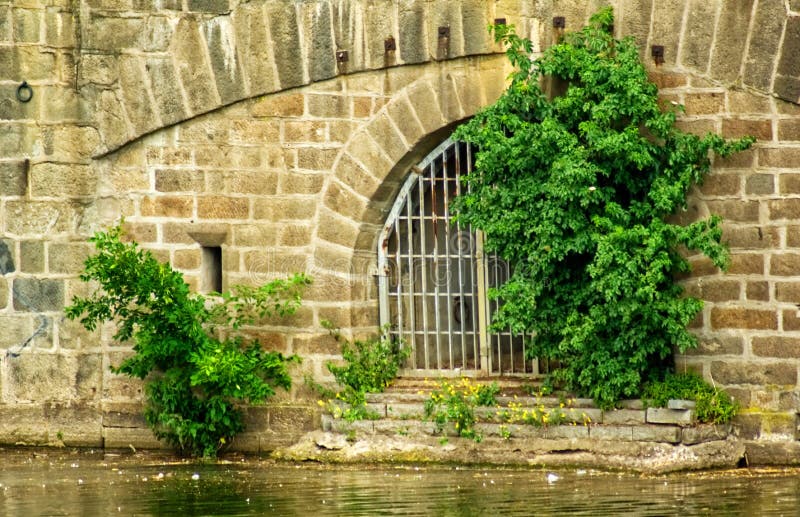 Gate To an Underground Passage Stock Photo - Image of prague, passage ...