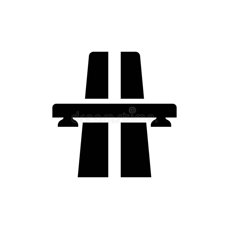 Gate or Toll Road Icon,illustration Design Template Stock Vector ...