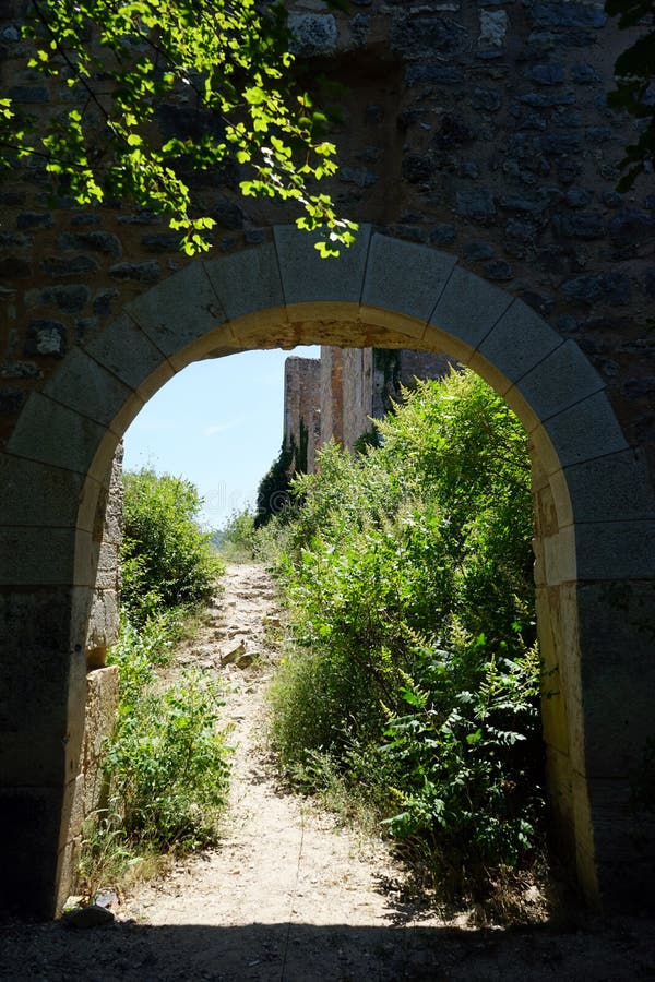 Gate stock image. Image of medieval, rubble, architectural - 65019893