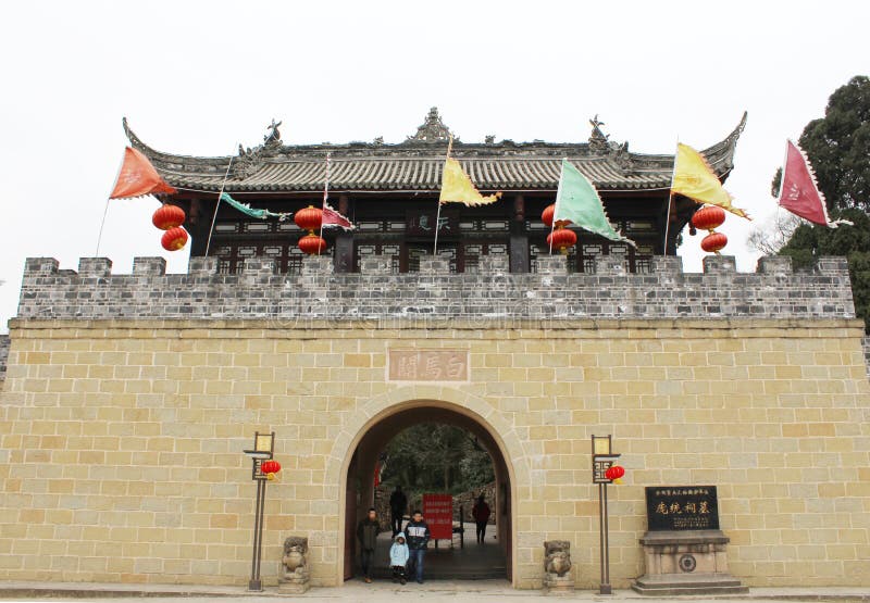 Gate Tower of Ancient China Editorial Image - Image of china, kingdoms ...