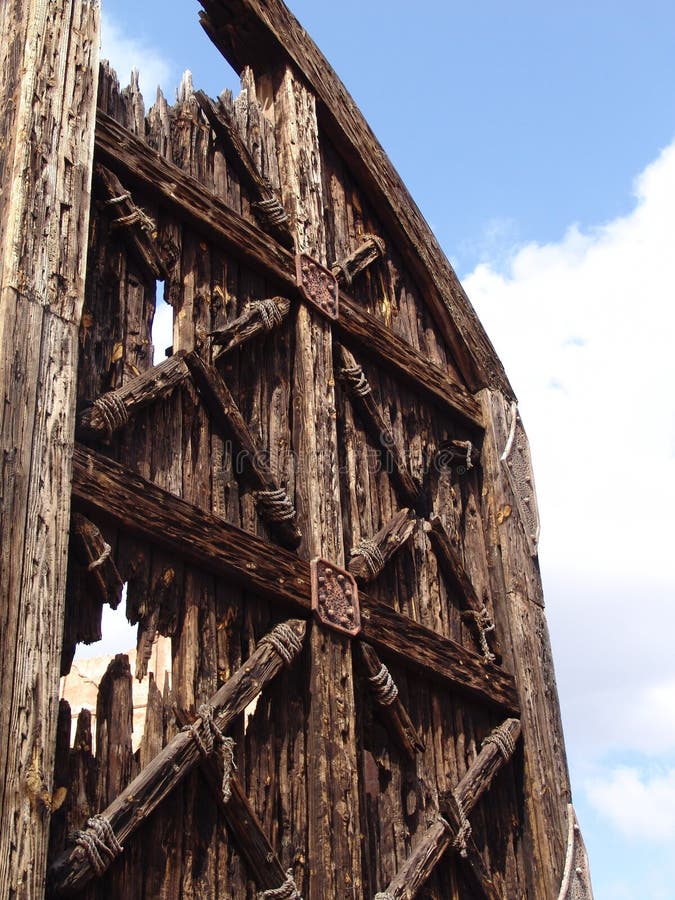 Gate traditional stock image. Image of maroon, leaf, wood - 826187