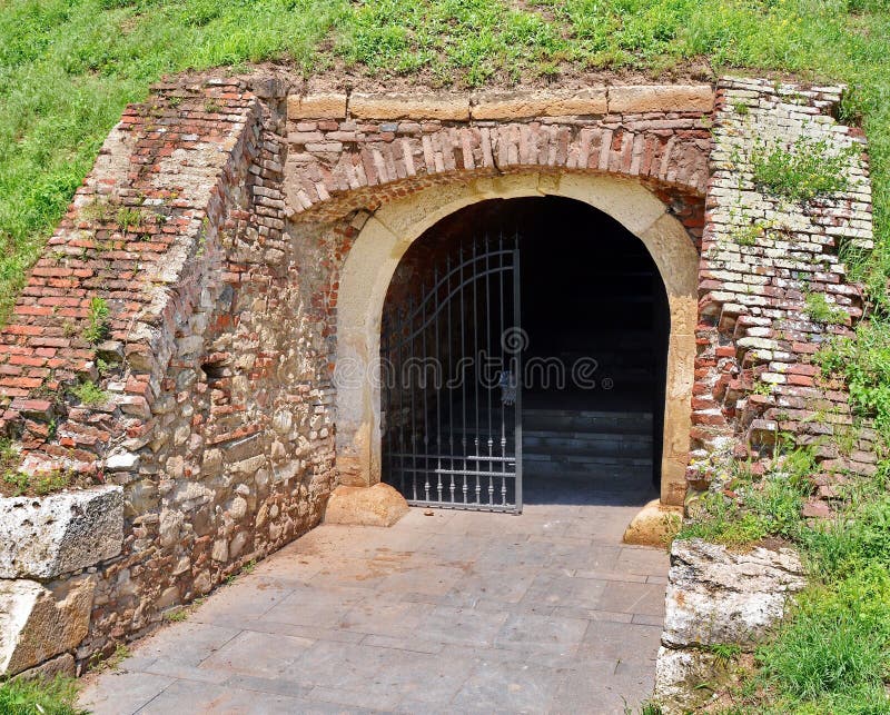 Gate tunnel stock photo. Image of detail, historical - 73912296
