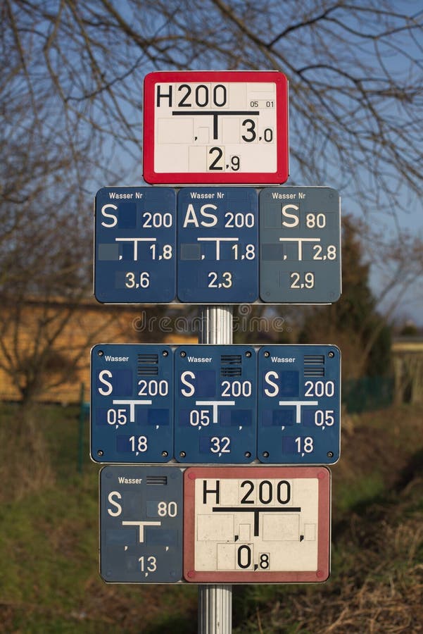 Gate Valve Hydrant Signs Stock Photos - Free & Royalty-Free Stock ...