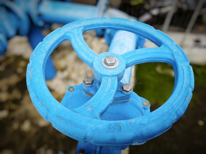 Gate valve stock image. Image of control, connection - 377276189