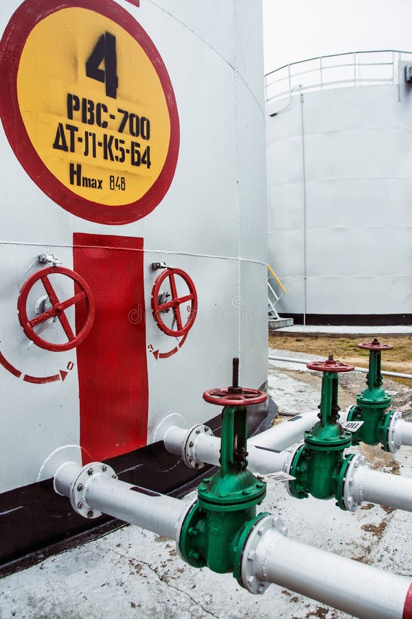 Gate Valves in Valve Pit of the Underground Piping Networks. Laying ...