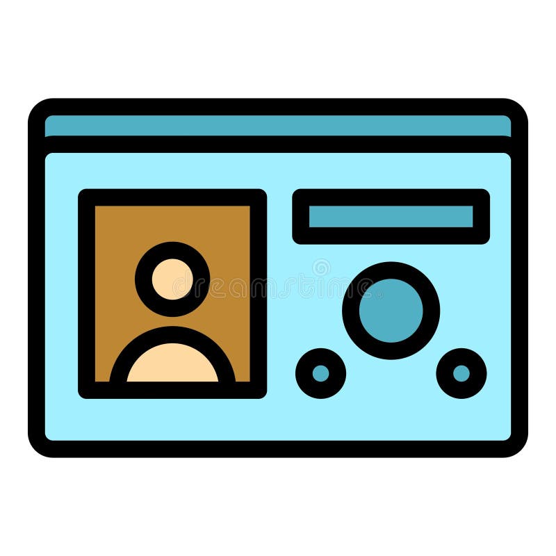 Gate Video Intercom Icon Vector Flat Stock Vector - Illustration of ...