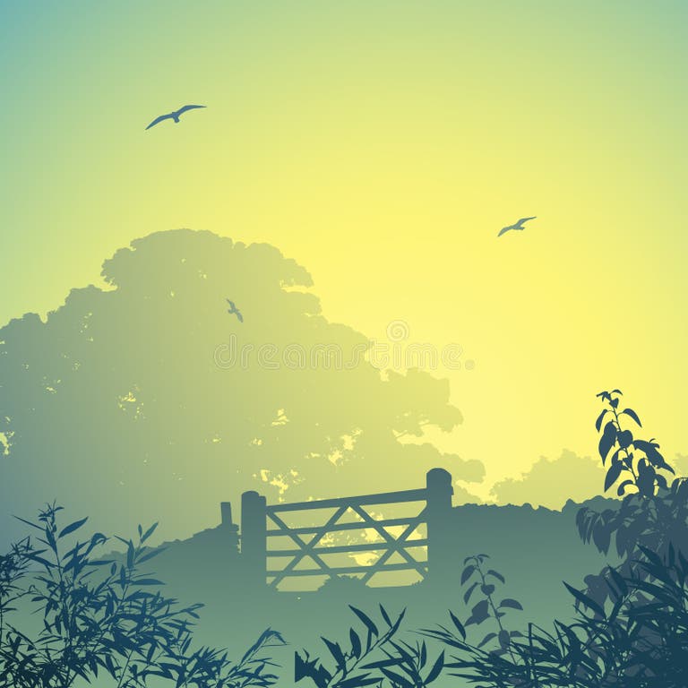 Gate Country Stock Illustrations – 15,536 Gate Country Stock ...
