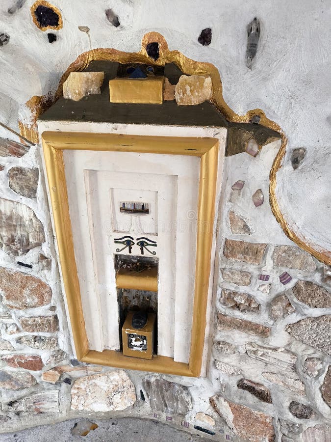 Gate in the wall stock image. Image of colourful, people - 348813373