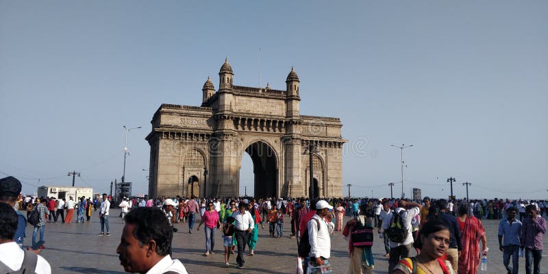 Gate way of India mumbai editorial photo. Image of gate - 178393291