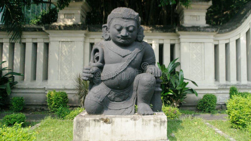 Gatekeeper Statue in Traditional Javanese Philosophy Stock Photo ...