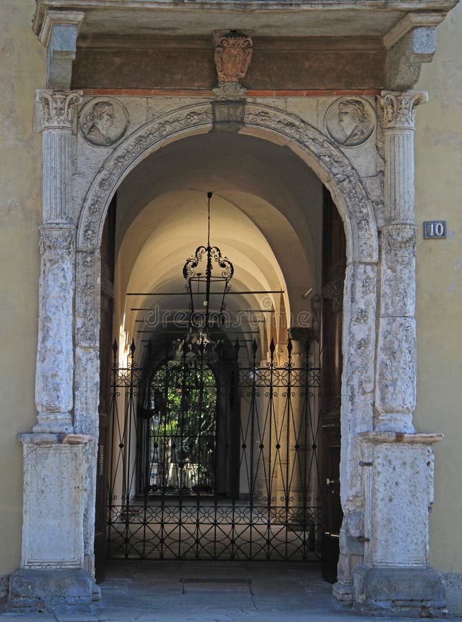 Bra Gates, Verona, Italy stock photo. Image of facade - 141506876