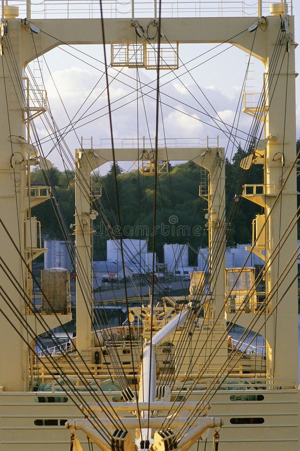 Gates on freighter stock photo. Image of freighter, shipping - 23162006