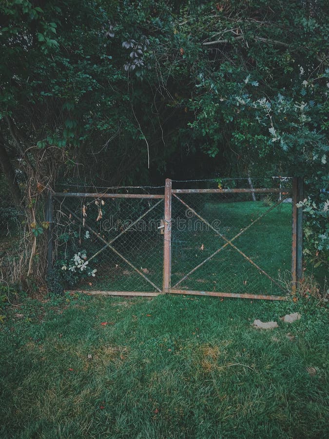 Gates stock image. Image of large, gates, surrounded - 138372451