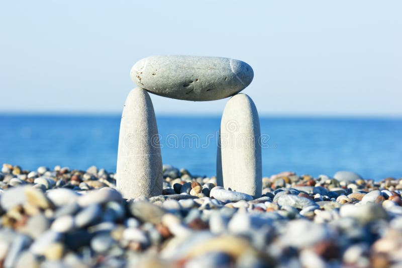 Gates of the pebbles stock image. Image of gate, healthy - 11949923