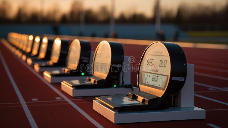 Gates track data stock illustration. Illustration of performance ...