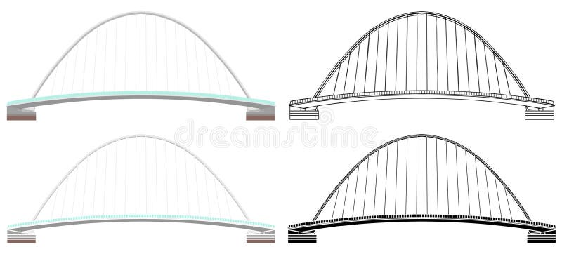 Tyne Bridge Silhouette Stock Illustrations – 17 Tyne Bridge Silhouette ...