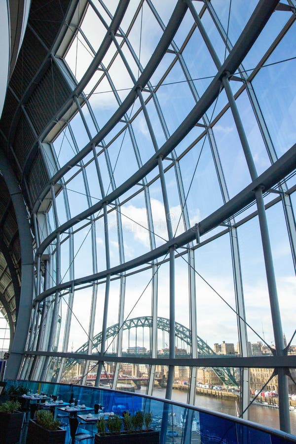 Gateshead UK - Feb 2019 - Interior of the Sage Gateshead Editorial ...