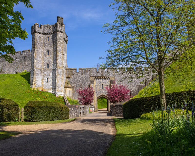 Gateway At Arundel Castle In West Sussex Uk Editorial Photography Image Of Towns Fortified