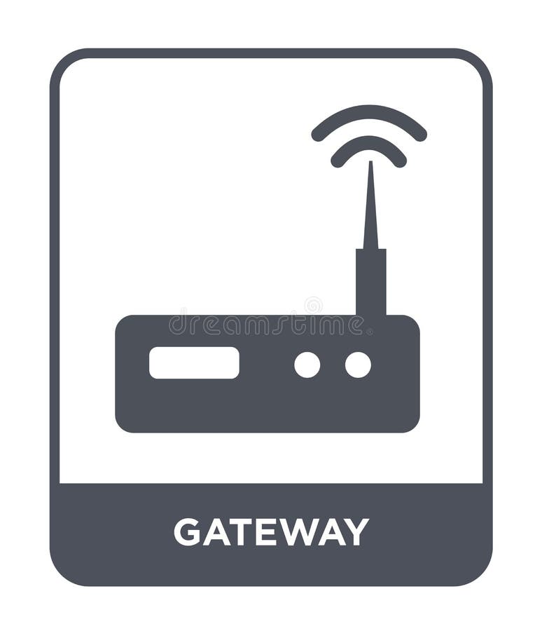 Gateway Icon, Linear Isolated Illustration, Thin Line Vector, Web ... Gateway Icon, Linear Isolated Illustration, Thin Line Vector, Web ...