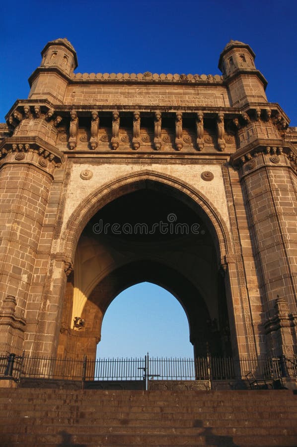 Indian Monument Gateway of India Bombay Mumbai Maharashtra India Stock ...