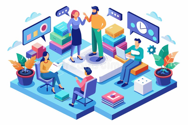 A Gathering of Individuals Engaged in a Discussion at a Table ...