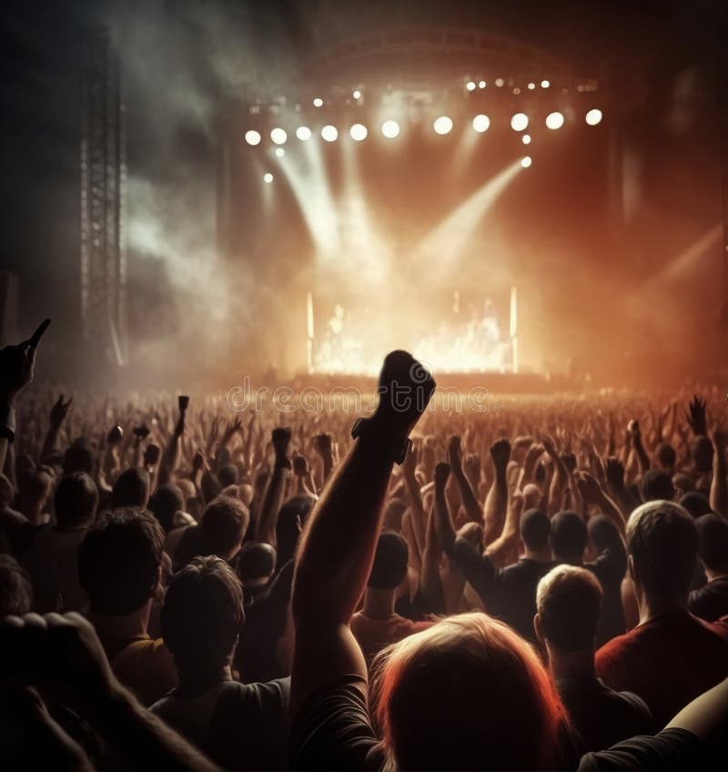 Gathering of People in the Shadows Created with Generative AI ...