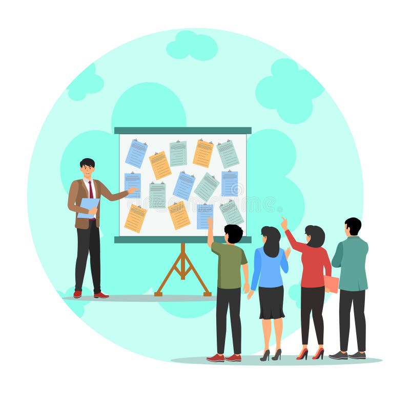 Gathering Solution Concept, People Discussion or Collaboration for ...