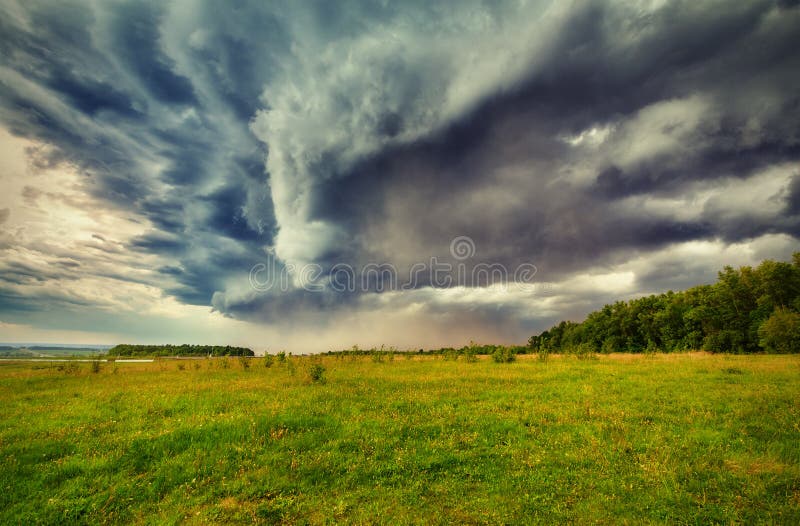 Gathering Storm in Himalayas Mountains Stock Image - Image of mountain ...