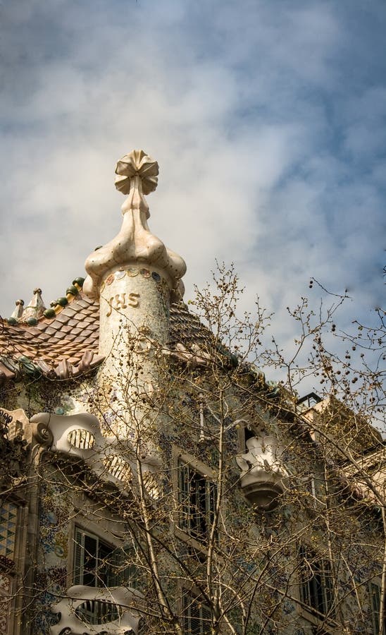 Gaudi building stock image. Image of park, building, structure - 41093811