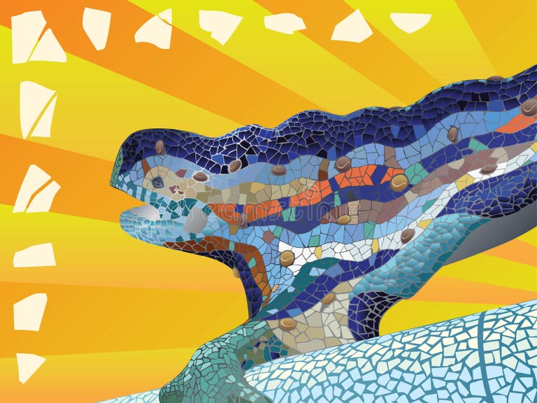 Animal Gaudi Stock Illustrations – 28 Animal Gaudi Stock Illustrations ...