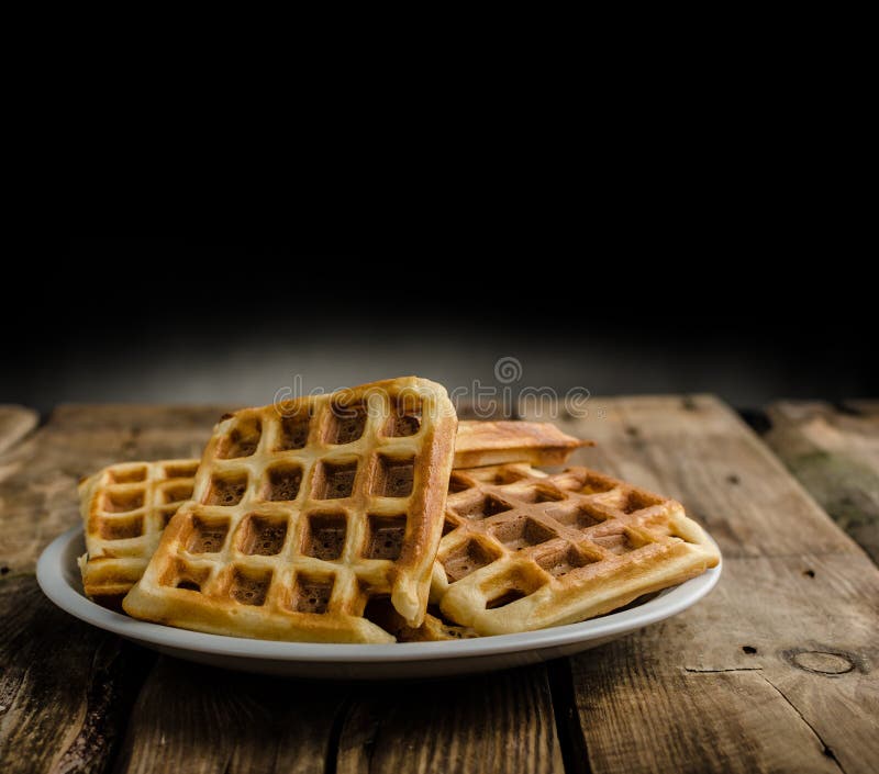 Gaufre belge originale image stock. Image du alimentation - 49301627