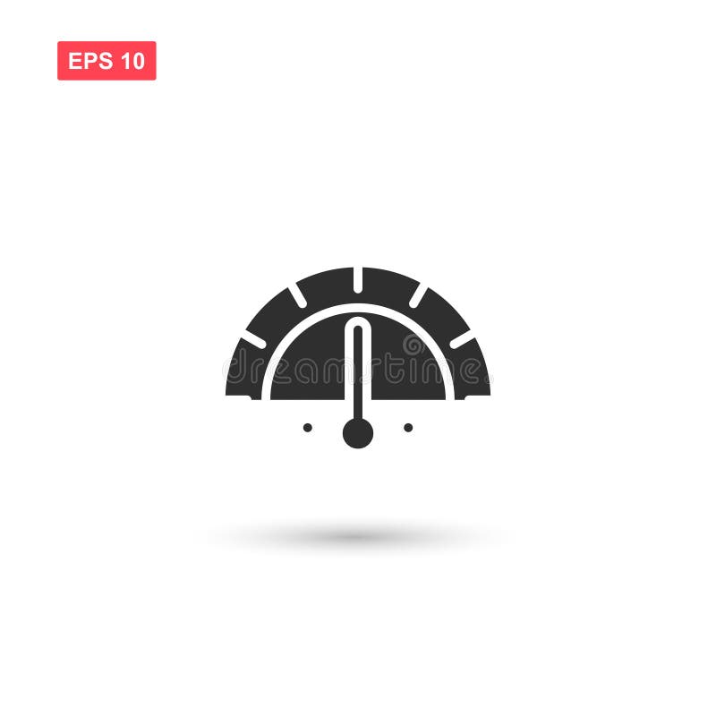 Gauge Icon Vector Design Isolated 6 Stock Vector - Illustration of ...