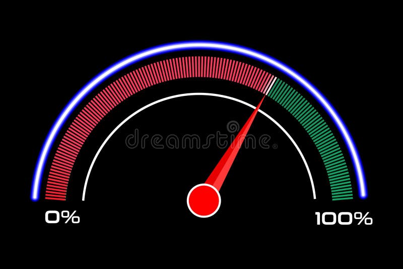 Car Dashboard Speedometer, Tachometer Gauge, Fuel and Engine ...