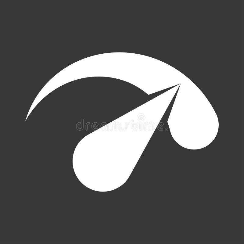 Gauge, Meter, Level and Progress Indicator Icon. Progression ...