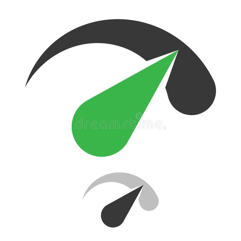 Gauge, Meter, Level and Progress Indicator Icon. Progression ...