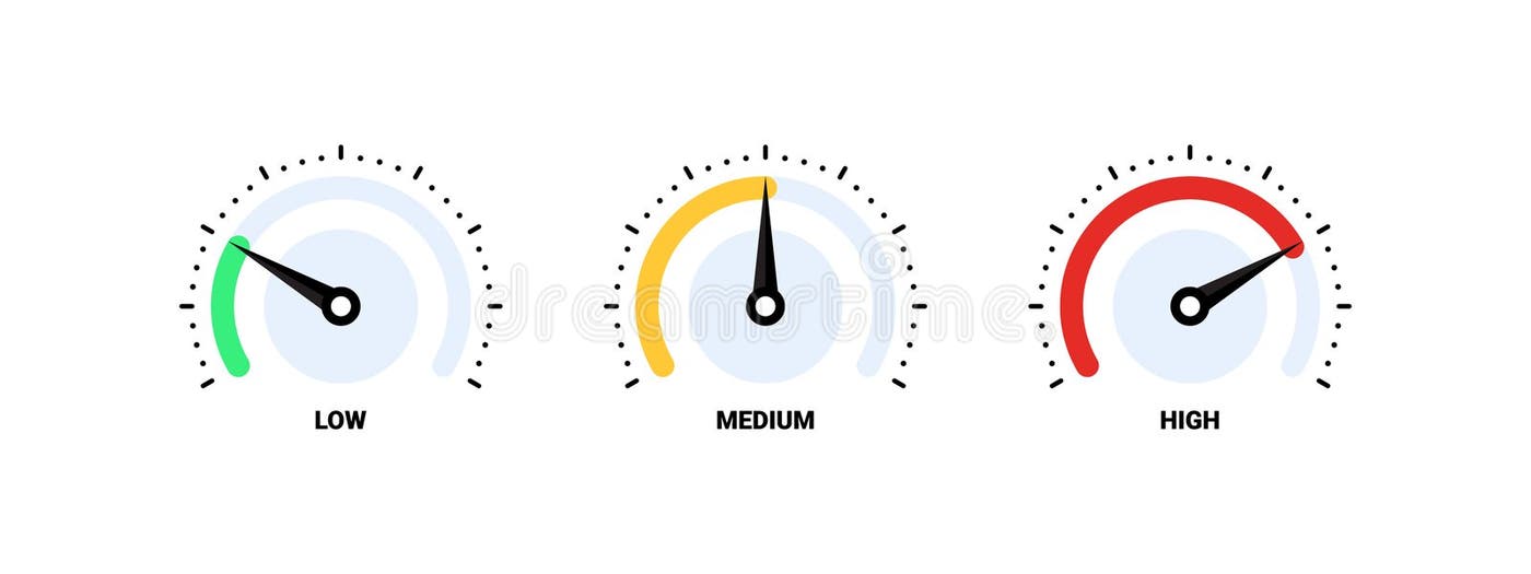 Low Medium High Icon Stock Illustrations – 1,315 Low Medium High Icon Stock Illustrations ...
