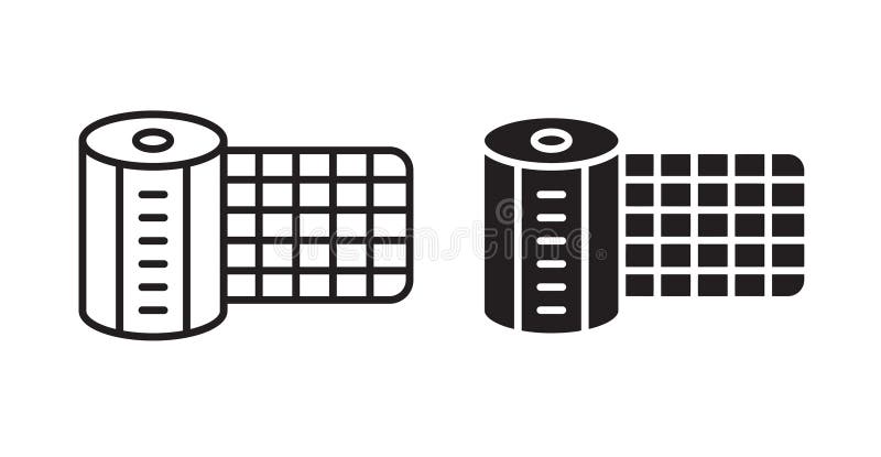 Sterile gauze icon stock vector. Illustration of background - 330250664