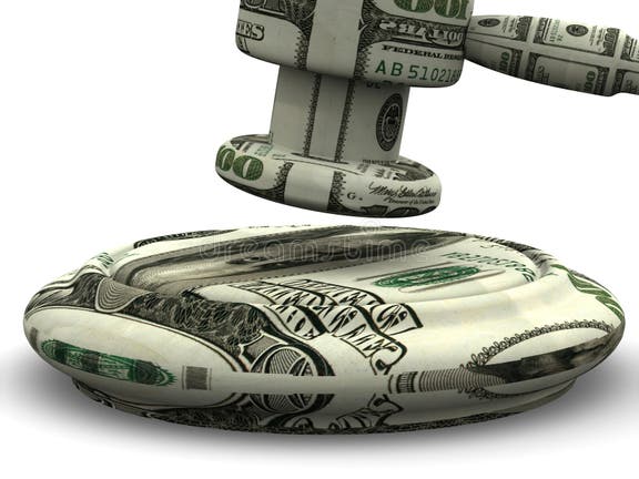 Gavel stock illustration. Illustration of wood, lawyer - 2529617