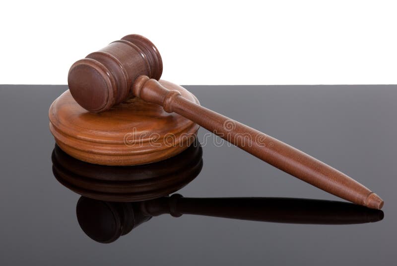 Gavel on black and white stock photo. Image of black - 10438578