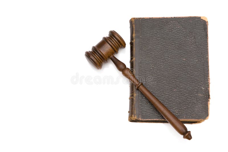 Gavel and book stock image. Image of legal, gavel, innocence - 6964535