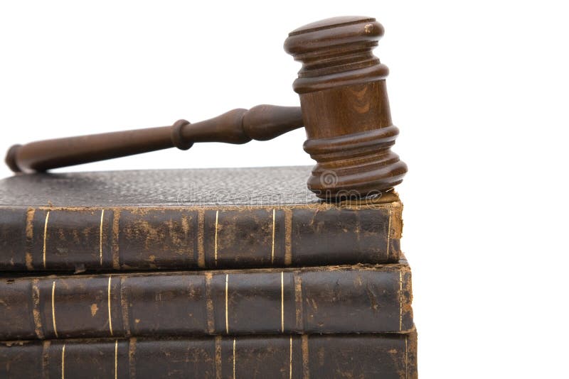 Gavel and book stock image. Image of legal, gavel, innocence - 6964535