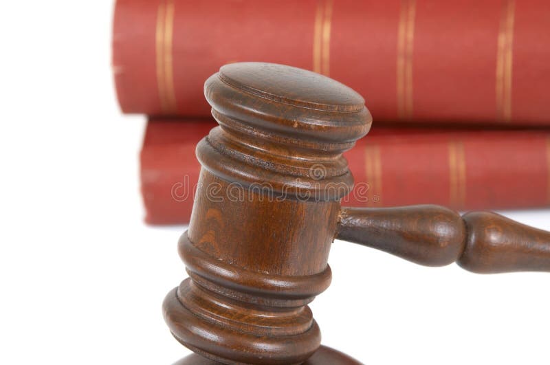 Gavel and books stock image. Image of judge, equal, justice - 3178945