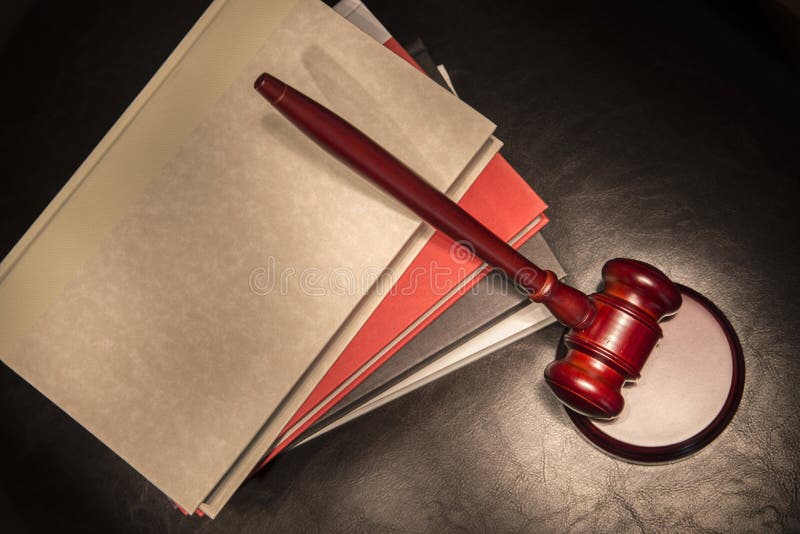 Gavel and books stock photo. Image of legislation, courtroom - 63513174