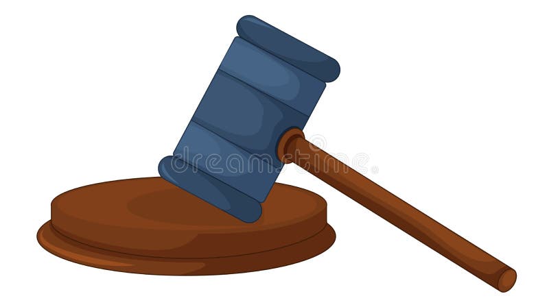 Vector Pixel Art Judge Hammer Stock Vector - Illustration of background ...